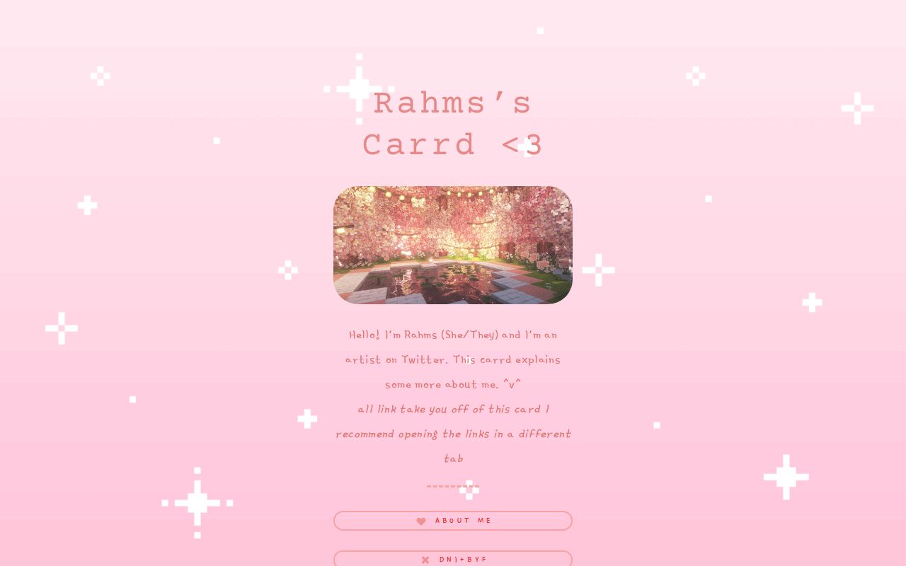 Rahms’s Carrd ^v^